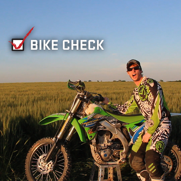 Bike Check : Cody Beck and his 2013 KX450F